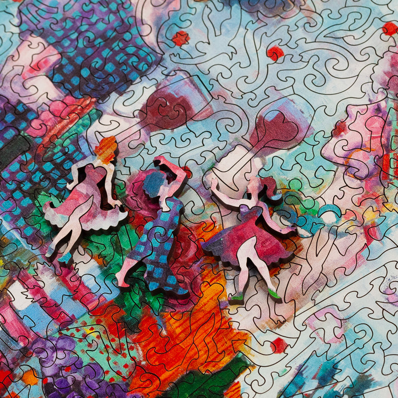 not easily phased by Angela Morgan | StumpCraft Wooden Puzzle