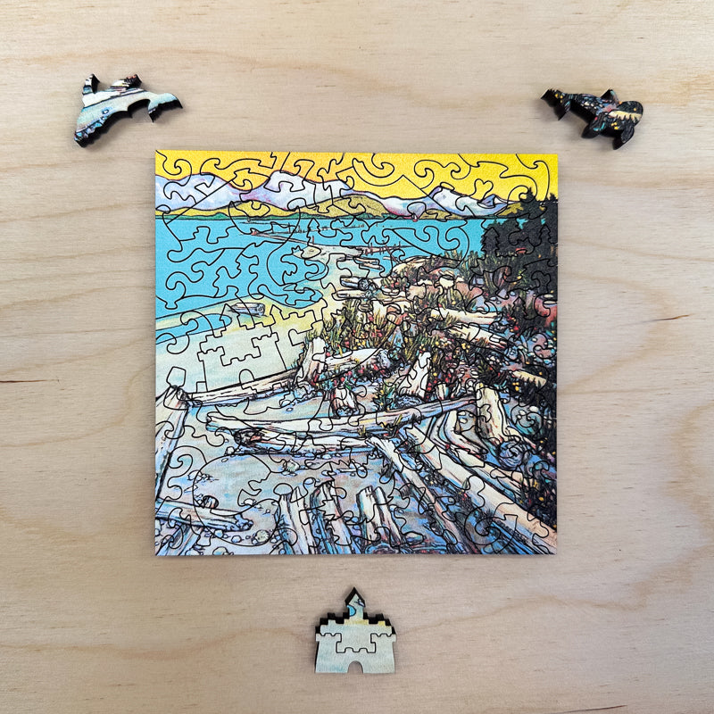 Sidney Spit by Catherine Robertson | StumpCraft Mini Puzzle