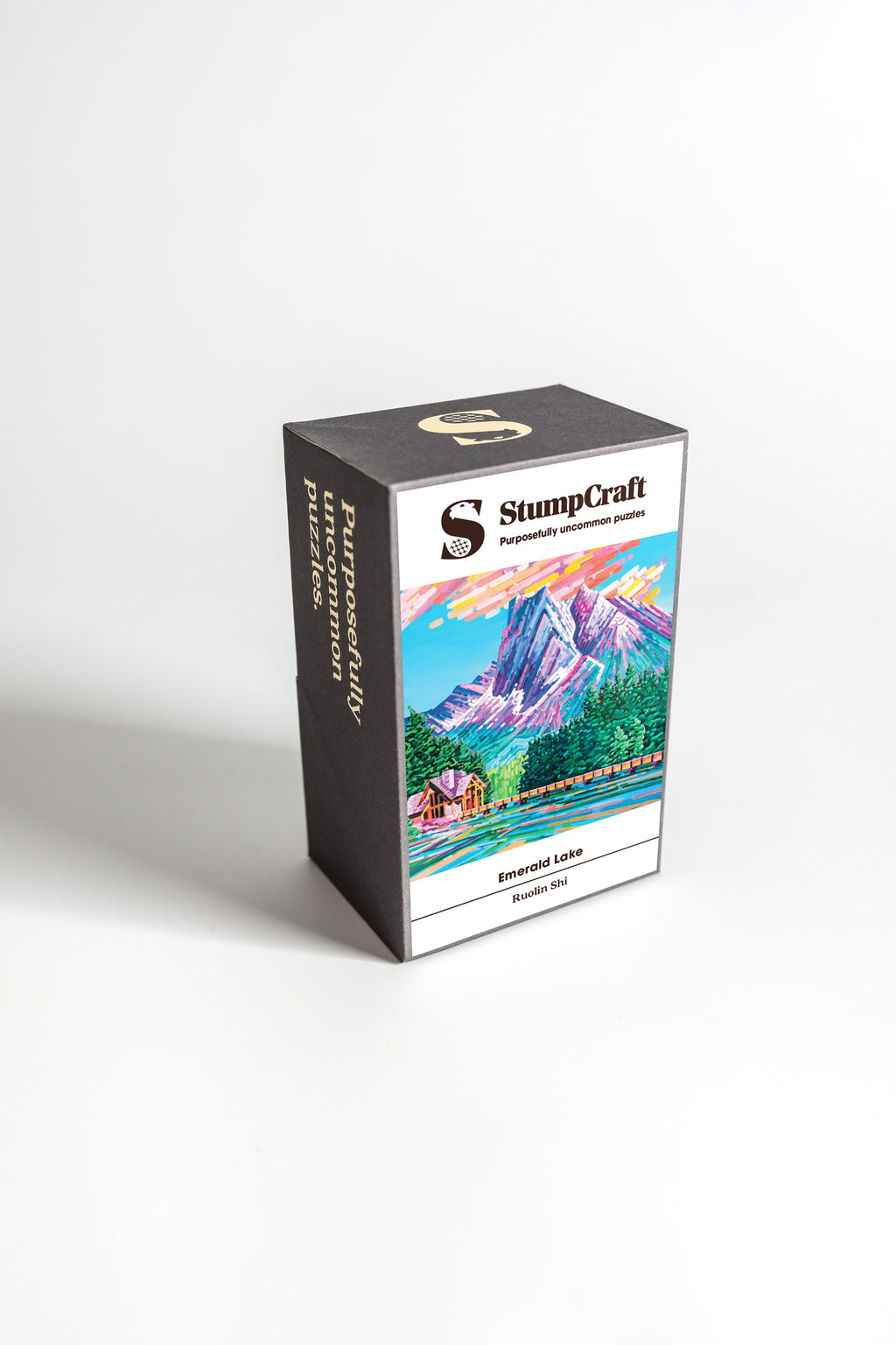 Emerald Lake by Ruolin Shi | StumpCraft Wooden Jigsaw Puzzle