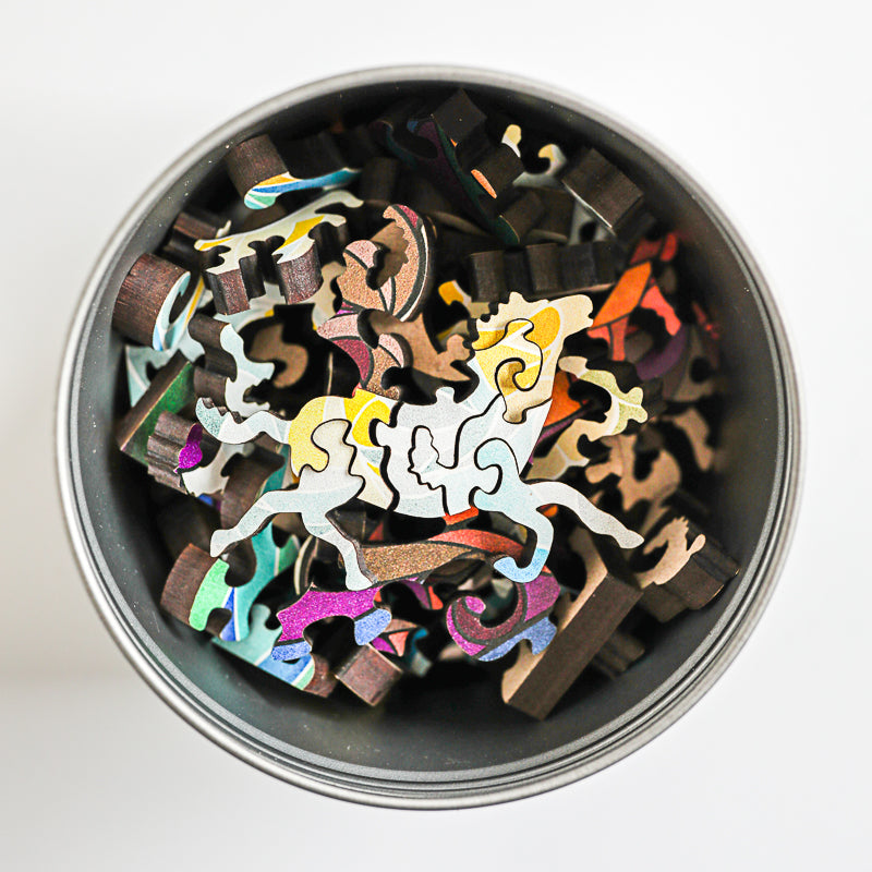 Mane Connections by Jason Panda | StumpCraft Wooden Jigsaw Puzzle