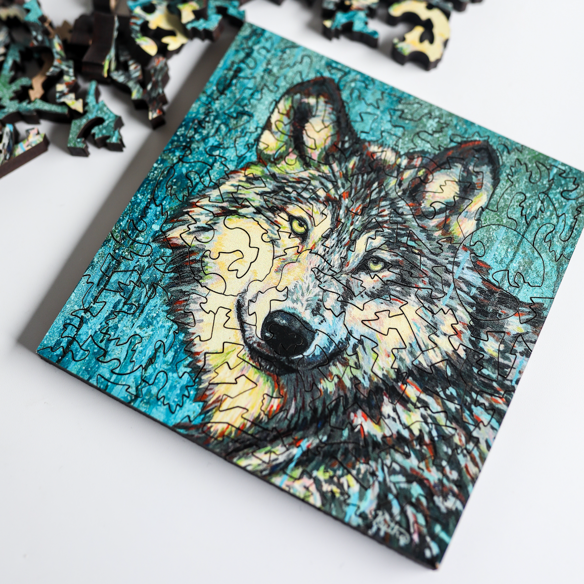 Walter by Keitha McClocklin | StumpCraft Wooden Jigsaw Puzzle