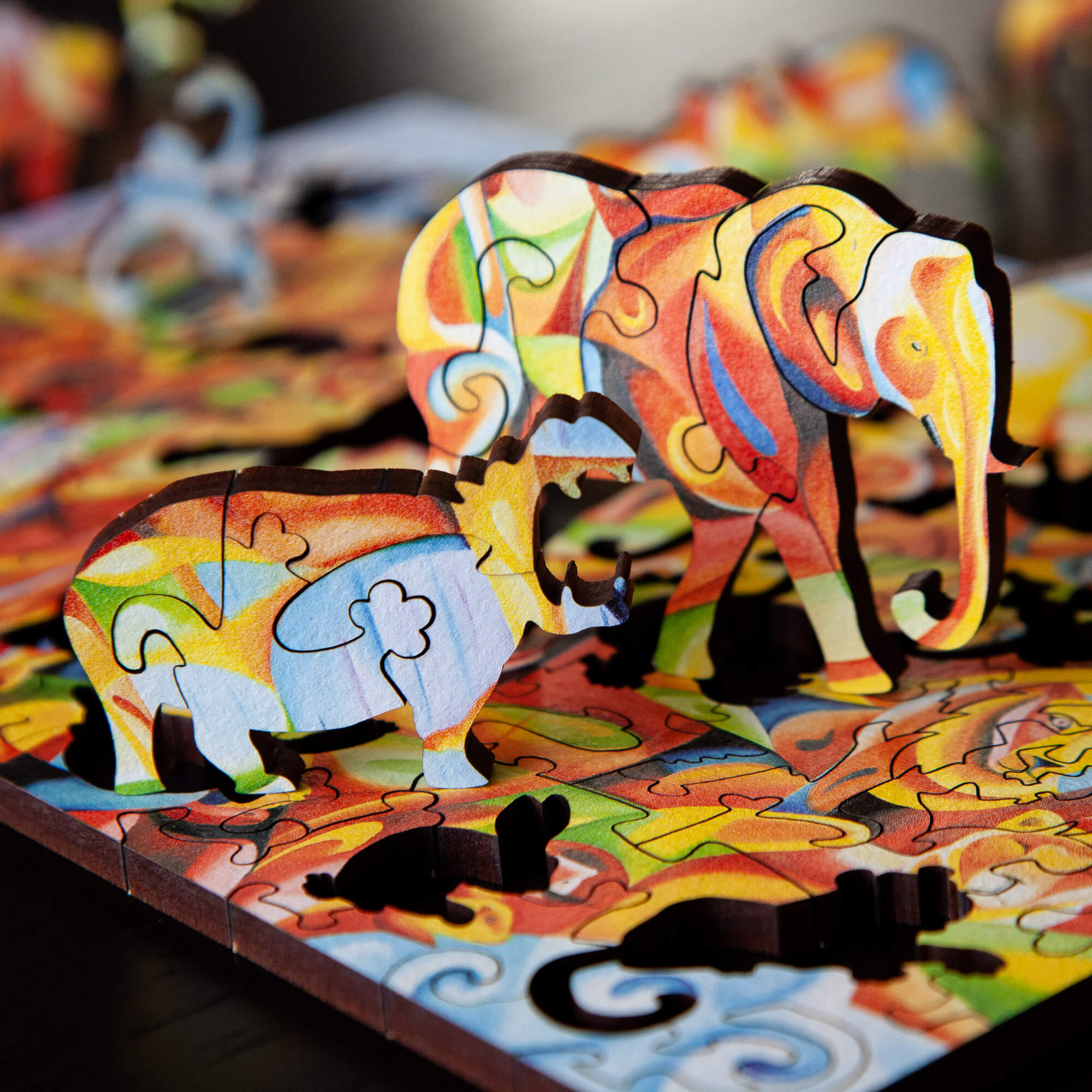 Noah's Ark by Sam Millard | StumpCraft Wood Jigsaw Puzzle