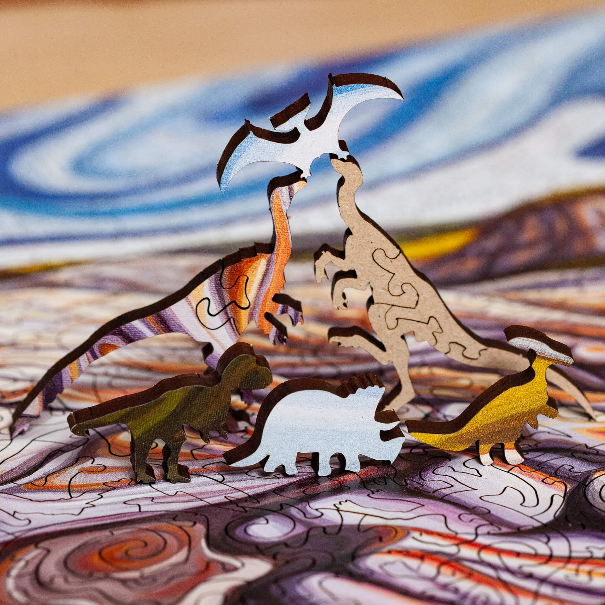 Canadian Places Wooden Jigsaw Puzzles - Explore the mountains with a ...